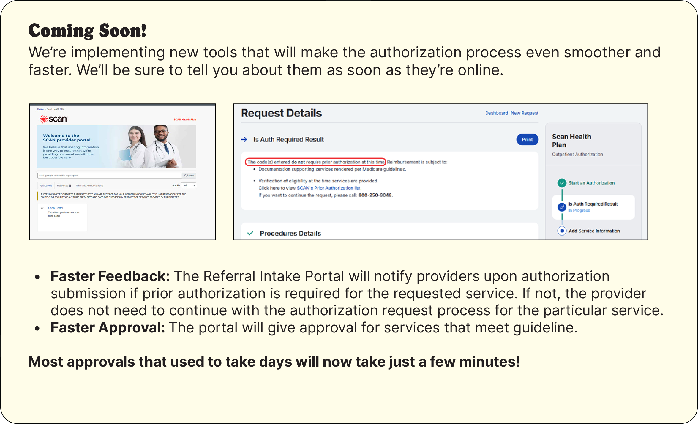 New Tools in the SCAN Referral Intake Portal